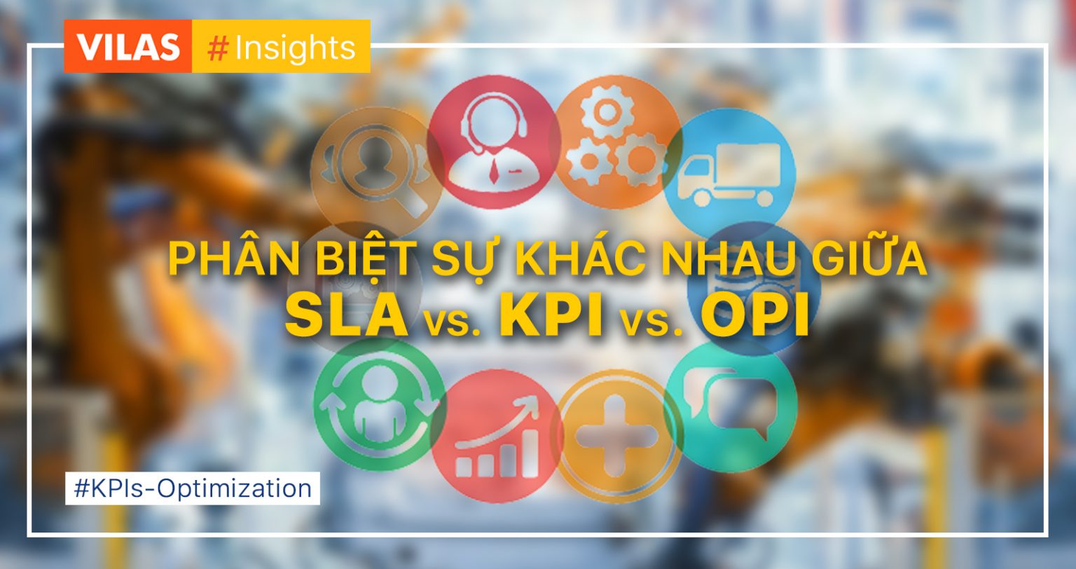 Phân biệt sự khác nhau giữa SLA, KPI và OPI - VILAS