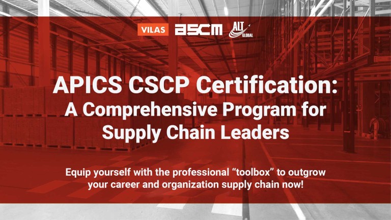 CSCP nâng tầm 3 nhóm năng lực Quản lý Chuỗi cung ứng